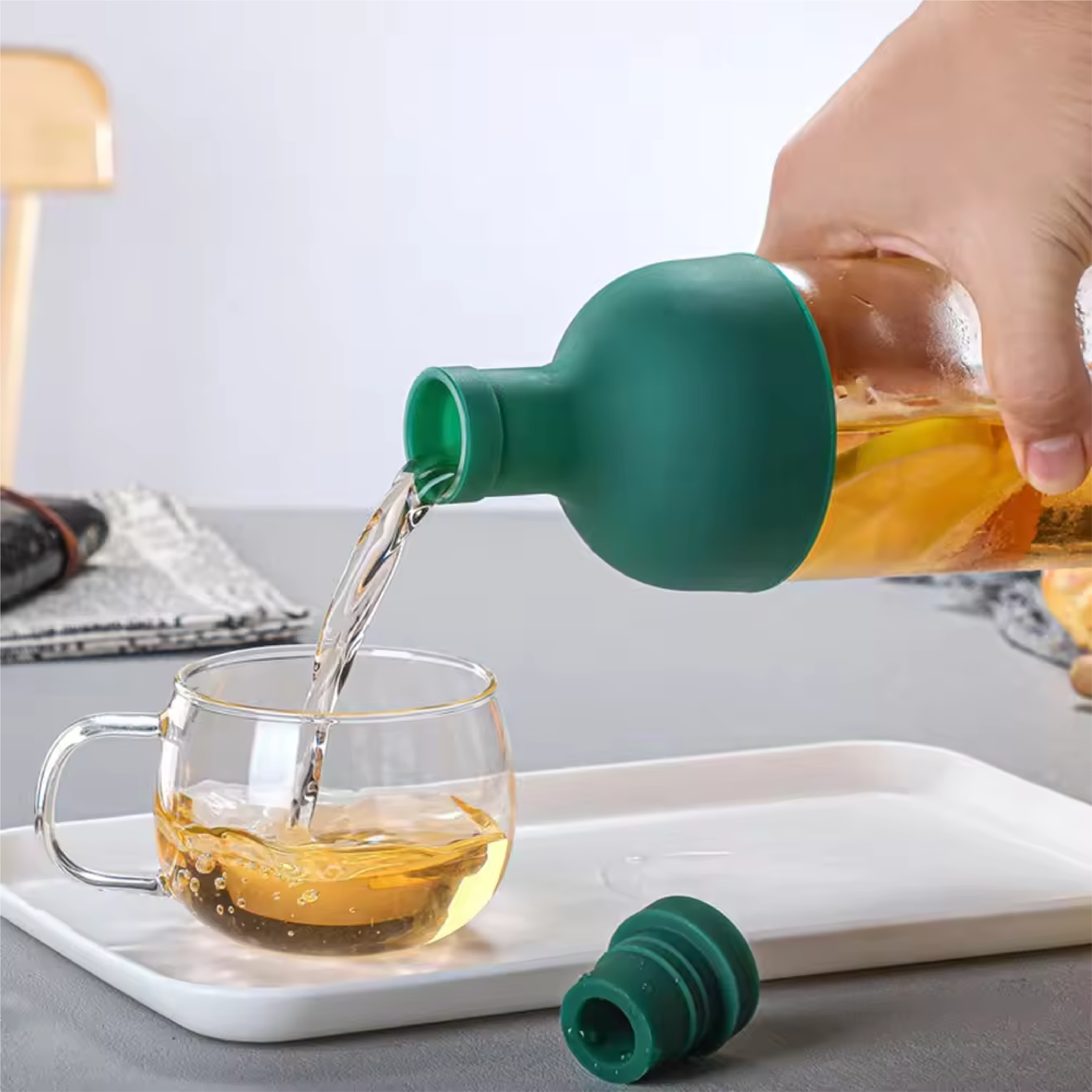 Iced Tea Carafe - Green – Natural Farmworks